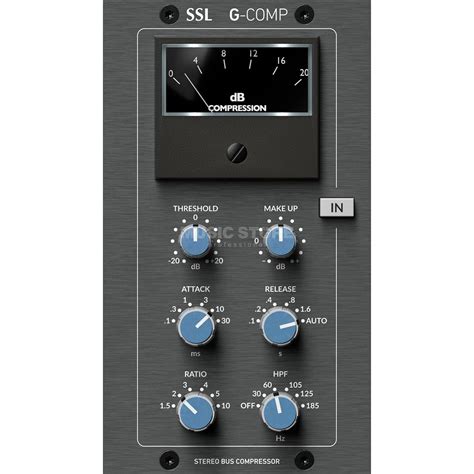 Ssl Solid State Logic G Comp Bus Compressor V2 Module For The 500 Series Music Store Professional