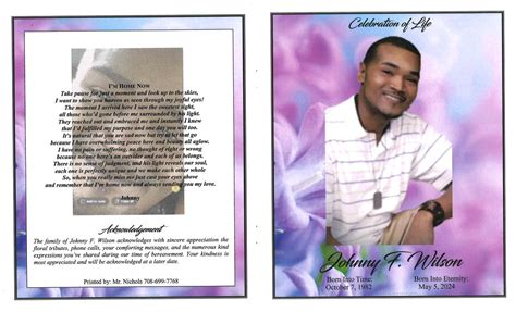Johnny F Wilson Obituary Aa Rayner And Sons Funeral Homes