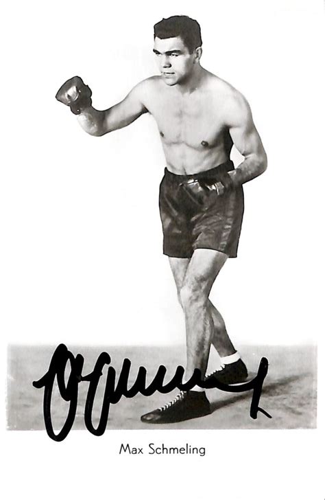Max Schmeling Psa Autographfacts℠
