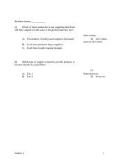 CH Version Docx Babe Name Which Of These Statements Is True Regarding Lead Firms And