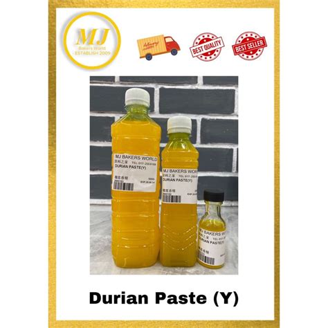 Durian Paste Yellow Shopee Malaysia