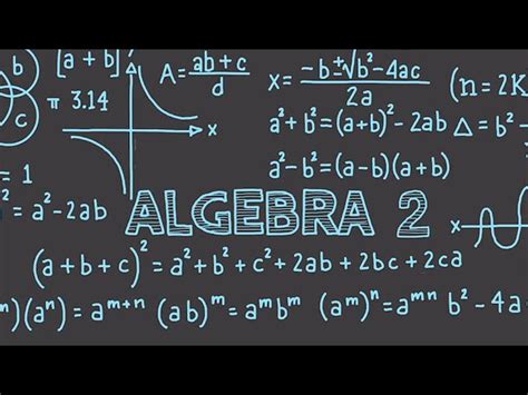 Free Algebra 2 Topics Download Free Algebra 2 Topics Png Images Free Worksheets On Clipart Library