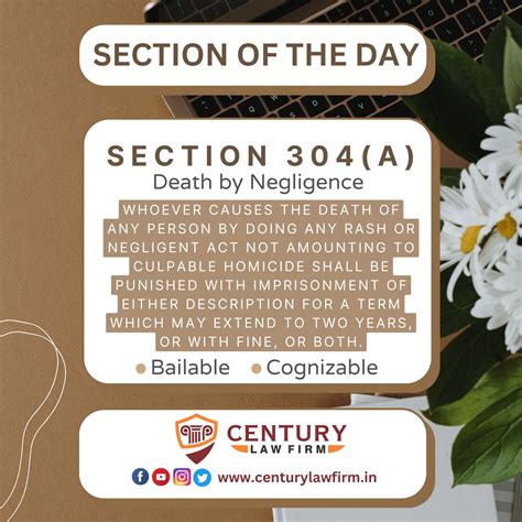 Section 304 A Of Ipc Death By Negligence