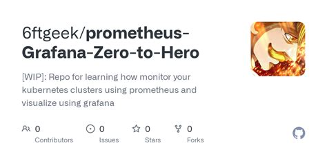 Github Ftgeek Prometheus Grafana Zero To Hero Wip Repo For Learning How Monitor Your