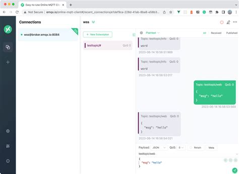 Mqttx：全功能 Mqtt 客户端工具