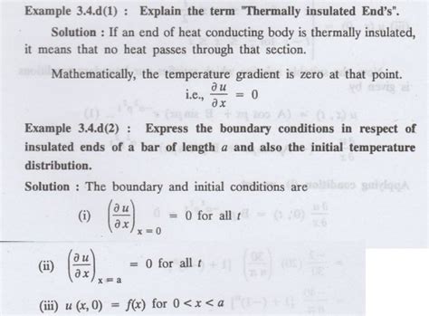 Steady State Conditions And Zero Boundary Conditions Examples