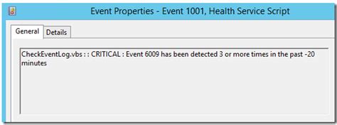 Event Log Rule To Look For Multiple Reboots A Script Writeaction Example Kevin Holmans Blog