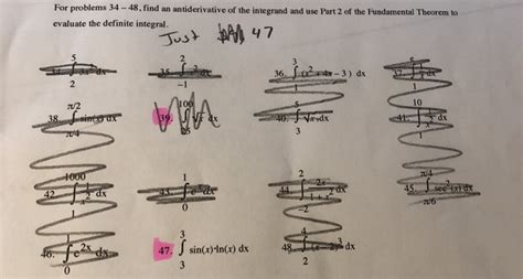 Solved For Problems 34 48 Find An Antiderivative Of The
