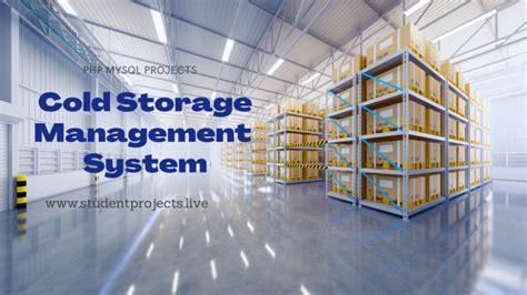 Cold Storage Management System Student Projects Live