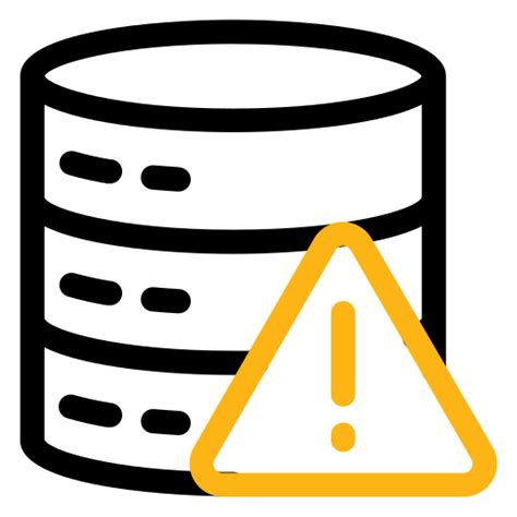 Database Error Server Warning Storage Icon Download On Iconfinder