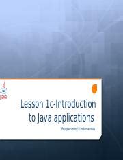 Introduction To Java Applications Programming Fundamentals And Course Hero