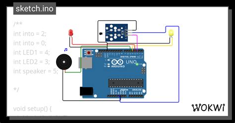 Alarm Gaje Wokwi ESP STM Arduino Simulator