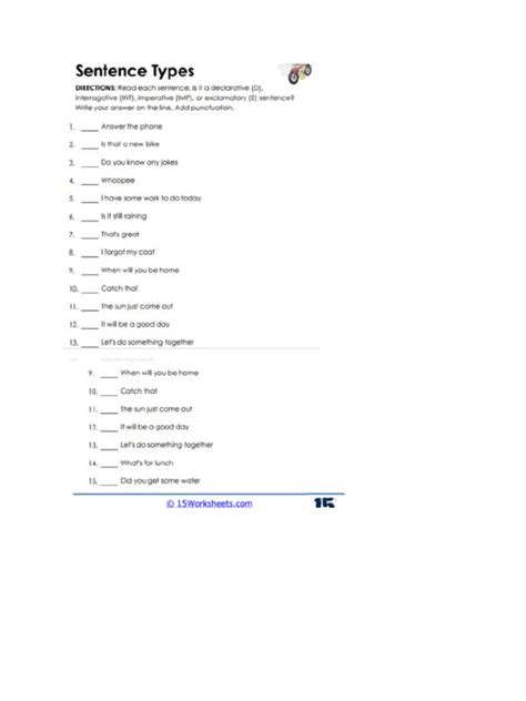 Interrogative Exclamatory Imperative And Declarative Pdf