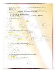 Exploring First Derivatives And Second Derivatives In Curve Course Hero