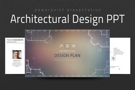 Architecture Ppt Template Creative Powerpoint Templates ~ Creative Market