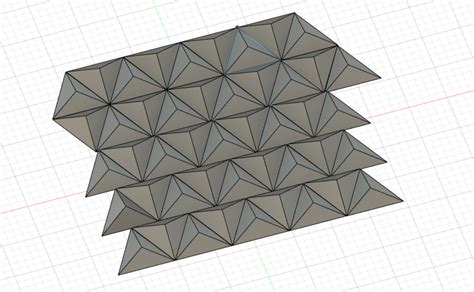 distort pattern facets using triangles autodesk community