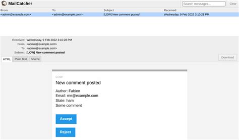 emailing admins symfony 5 4 docs