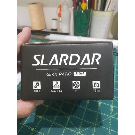 Carretilha Seaknight Slardar 8:0:1 Manivela Esquerda | Shopee Brasil