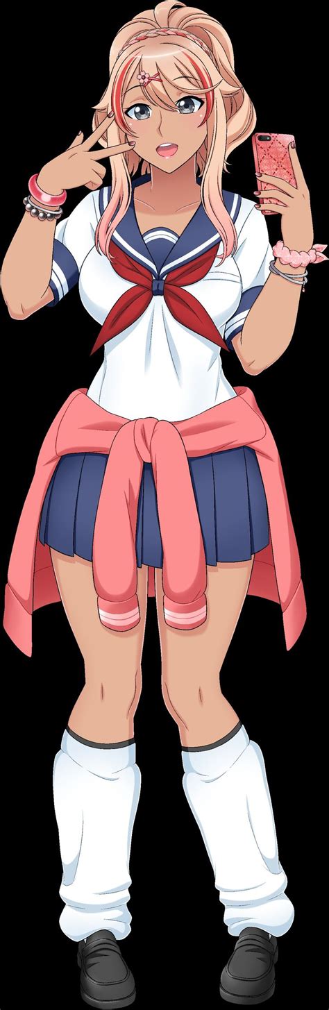 Ayano Aishi Gyaru Yandere Simulator Chica Anime Dibujos Sensuales