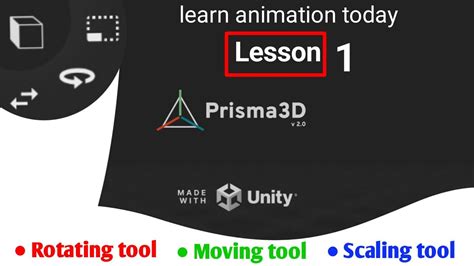 Prisma 3d For Beginners How To Use Rotating Scaling And Moving Tool In