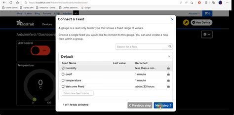 Dht With Adafruit Io Temp And Hum Monitoring With Nodemcu Arduinoyard