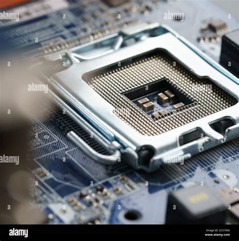 Connector For The CPU To The Motherboard Stock Photo Alamy