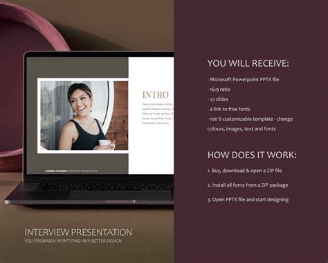 Pin On Job Interview Presentaion Pitch Deck Slideshow