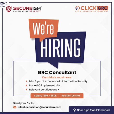 Aamna S On Linkedin Hiring Informationsecurityconsultant Iso Jobs Cybersecurtiyjobs