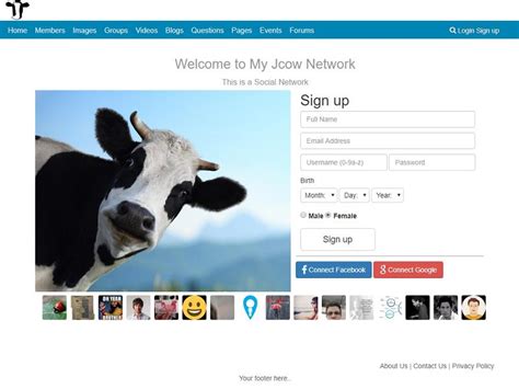 Social Networking Scripts Jiscript