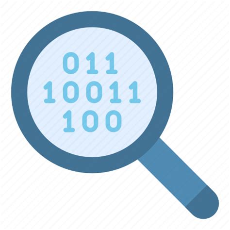 Code Search Binary Code Code Optimization Script Icon Download On
