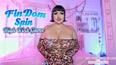 Findom Spin Game Mistress Veronica Vixen Clips Sale
