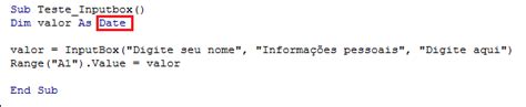 Inputbox No Excel VBA Um Guia Completo Excel Easy