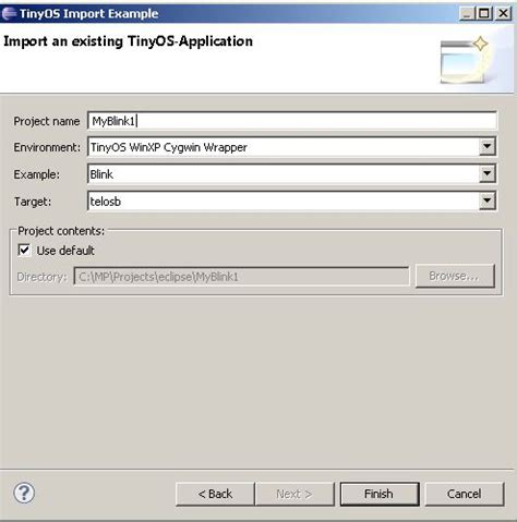 TinyOS For Eclipse On Windows Pillforge Tinyos GitHub Wiki