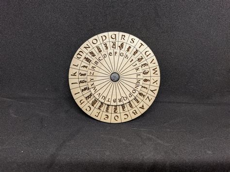 Fantasy Caesar Vigenère Cipher Wheel and Translator Etsy