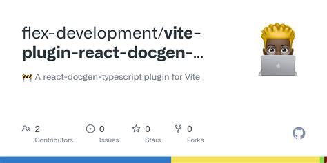 Github Flex Development Vite Plugin React Docgen Typescript 🚧 A React Docgen Typescript