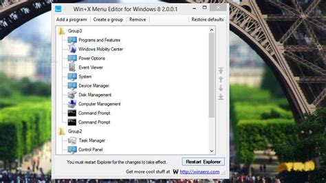 Engenharia Inversa Win X Novo Menu No Windows E