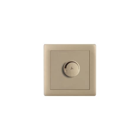 Speed Controller Switch Matte Golden Series Siddiqui Trading Fzco