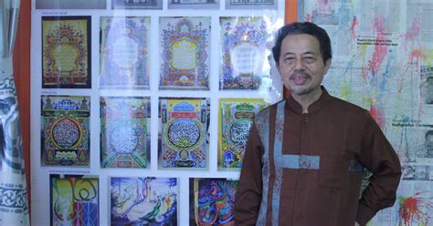 Hypeabis Mengenal Salah Satu Tokoh Kaligrafi Indonesia Didin Sirojuddin AR