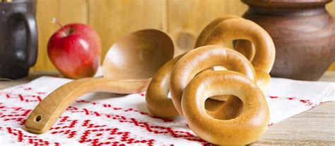 Bublik Traditional Sweet Bread From Ukraine Eastern Europe