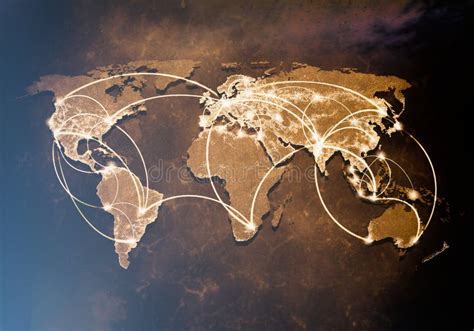 Global Interaction Stock Image Image Of Contact Communicating 48275573
