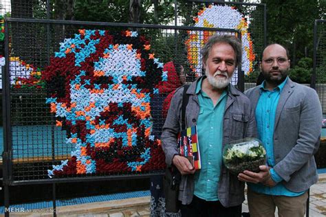 نمایشگاه پرتره های مشاهیر موسیقی ایران تصاویر