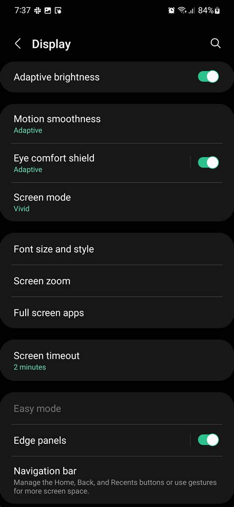 Samsung One UI Tip Change Screen Aspect Ratio And Camera Cutout Options SamMobile