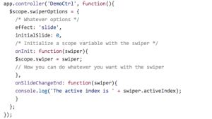 How To Implement SwiperJs Slides With IONIC X Squash Apps