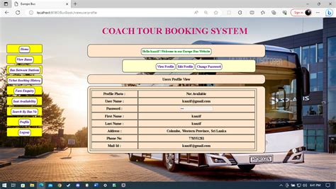 GitHub Kaazif Bus Reservation System Bus Reservation System For Europe Countries
