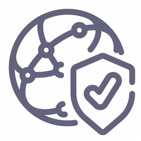 Network Protection Shield Icon Download On Iconfinder