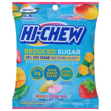 Hi Chew™ Mango And Strawberry Reduced Sugar Gummy Candy 2 12 Oz Ralphs