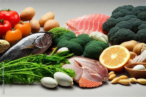 Food Sources Of Omega 3 And Omega 6 On White Background Top View Foods