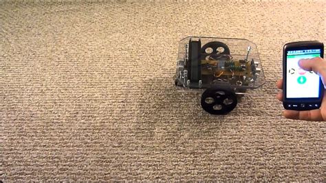 arduino robot with android phone over bluetooth youtube