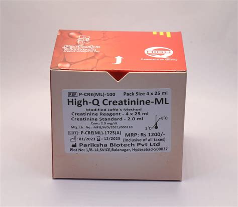 Creatinine Pariksha Biotech Pvt Ltd
