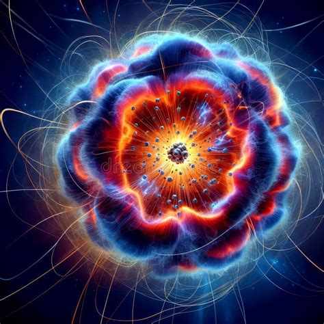 Abstract Representation Of An Electron Cloud Stock Illustration Abstract Representation Of An Electron Cloud Stock Illustration